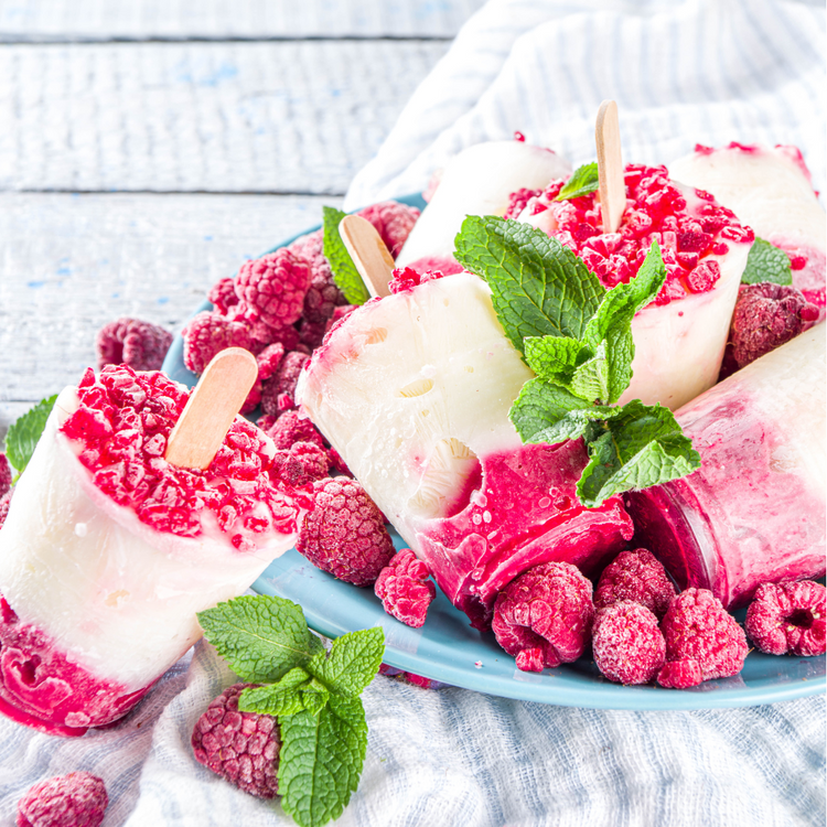 Raspberry Yoghurt Pops – Pure Peninsula Honey